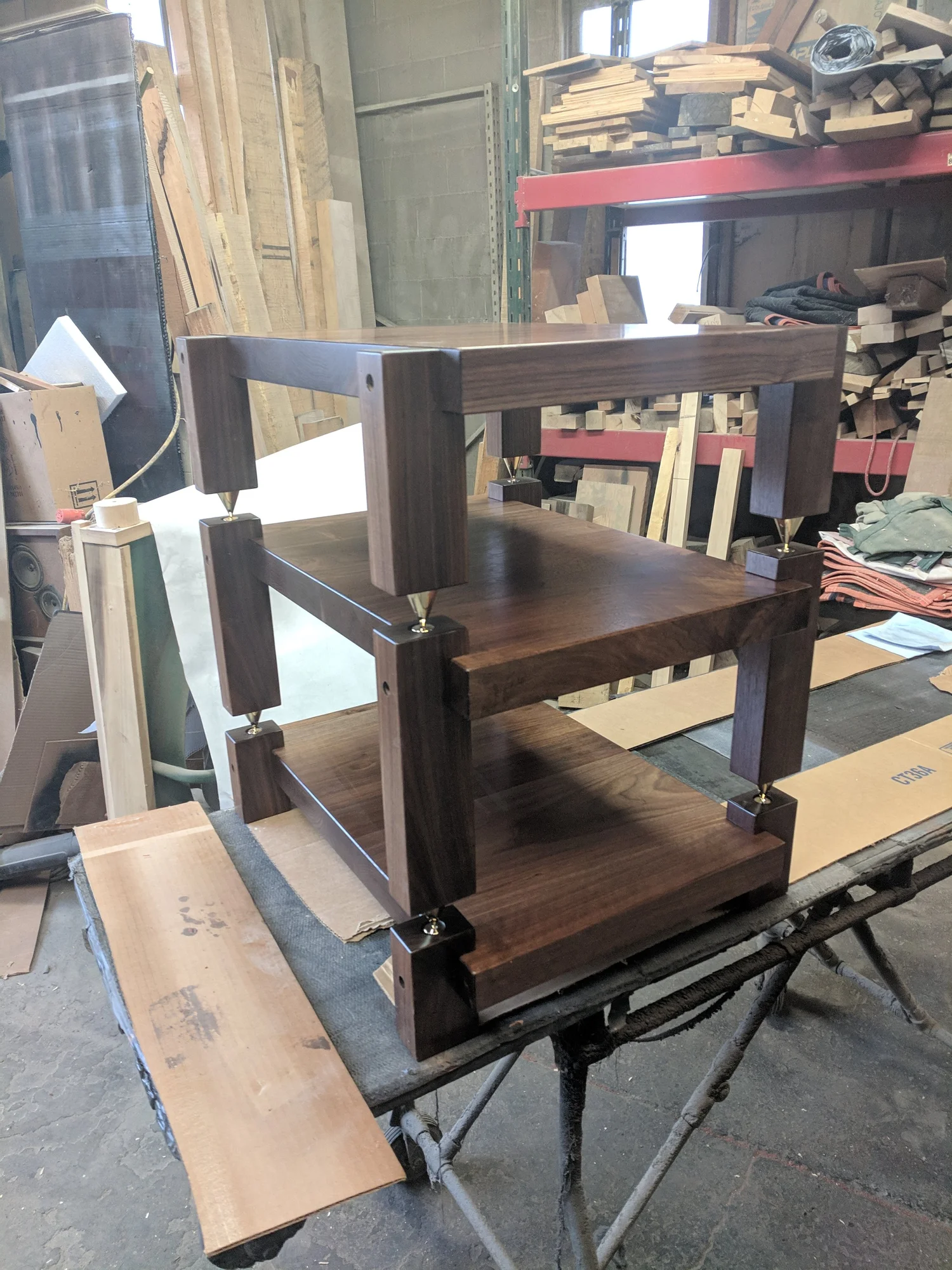 Timbernation - The CD/DVD Rotating Storage Rack