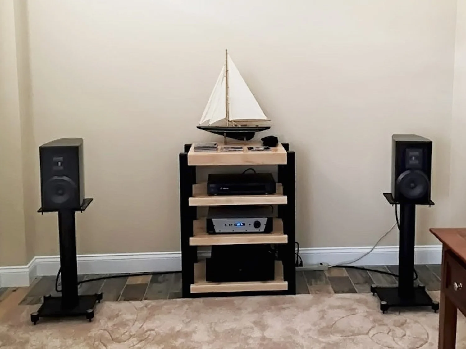 Timbernation - The CD/DVD Rotating Storage Rack