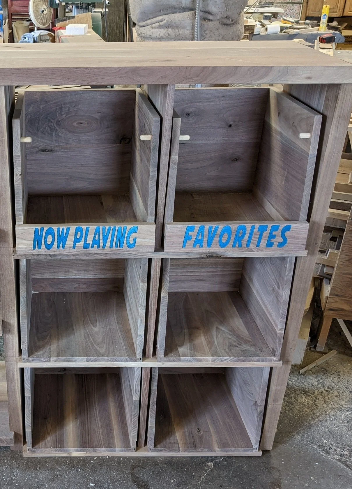 Timbernation - The CD/DVD Rotating Storage Rack
