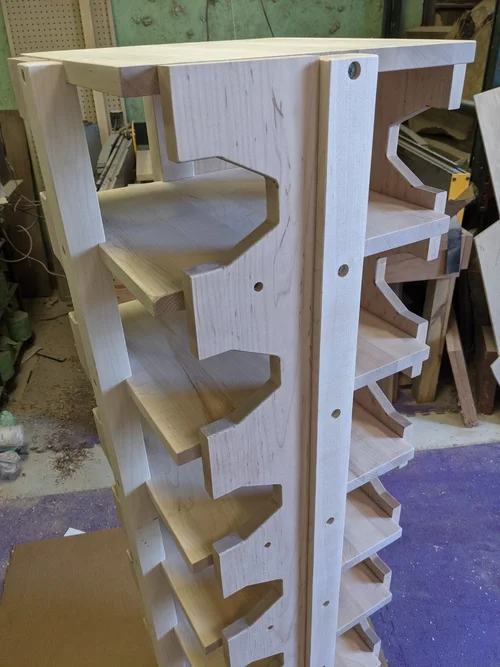 Timbernation - The 3 Round Posts Stack Rack