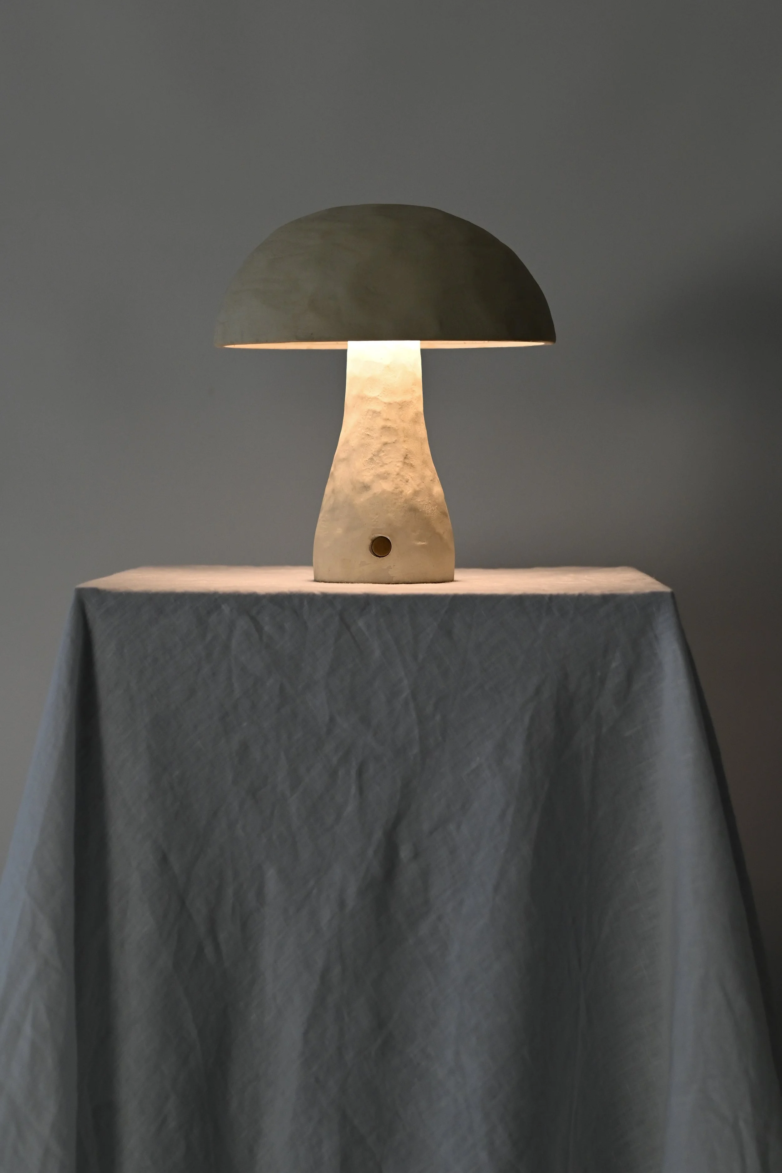 "The Carroll: Calacatta Viola Marble Lamp with Handwoven Rattan Shade ...