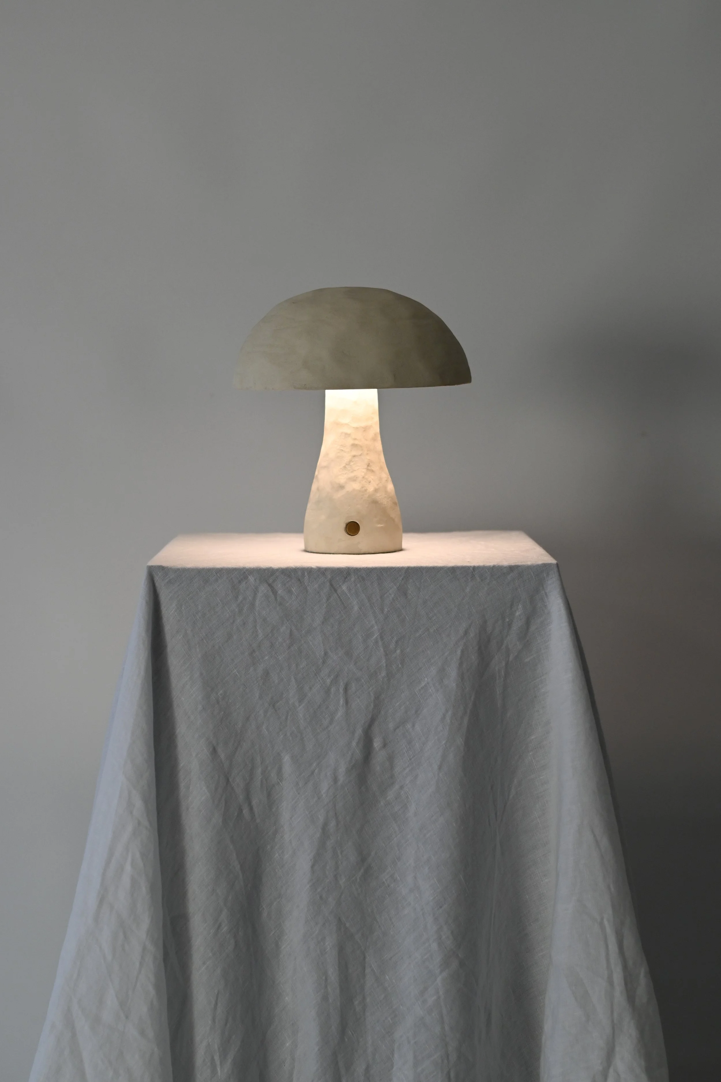 "The Carroll: Calacatta Viola Marble Lamp with Handwoven Rattan Shade ...