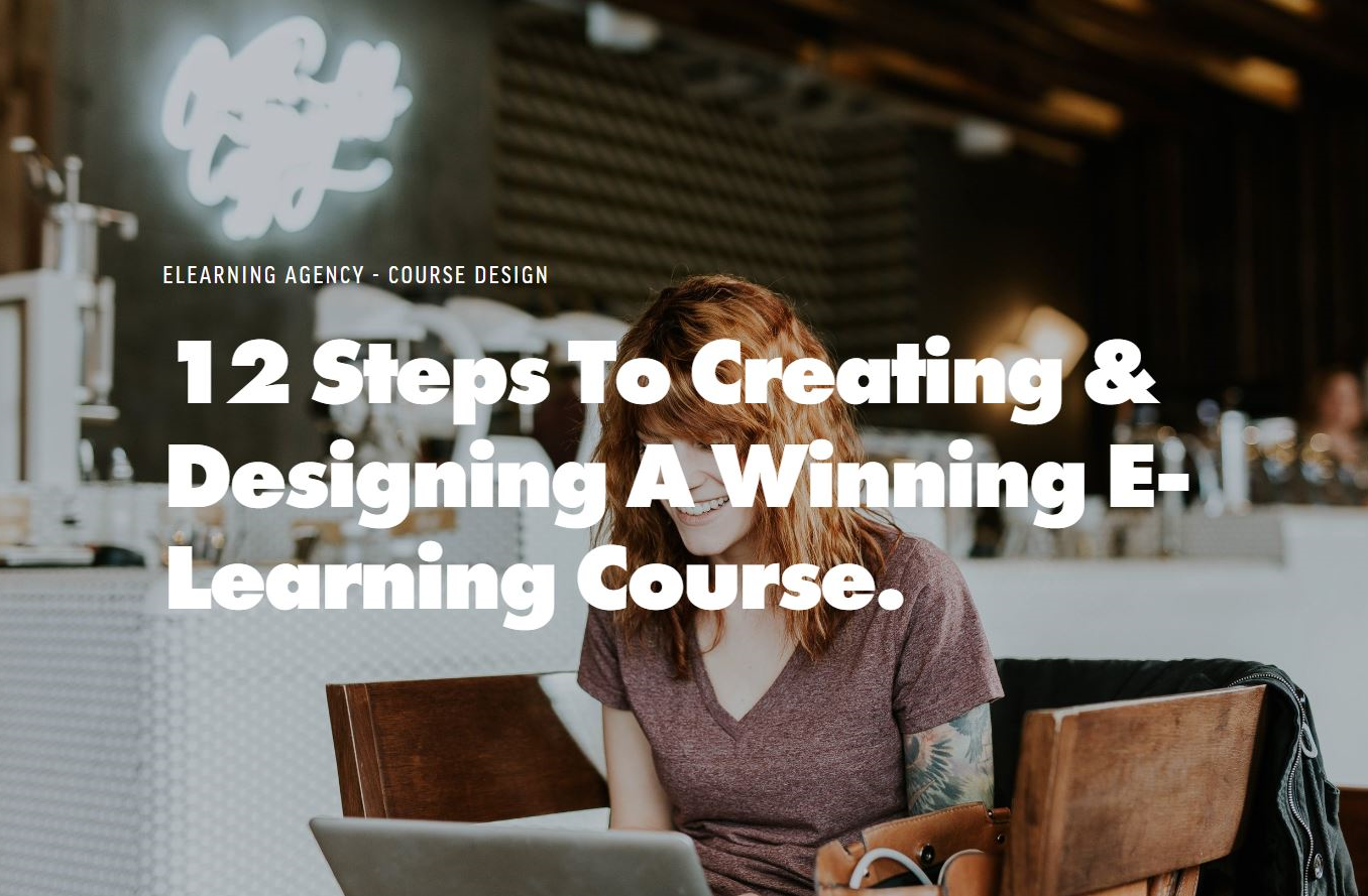 12 steps Creating E-Learning Course — LMS for Retail