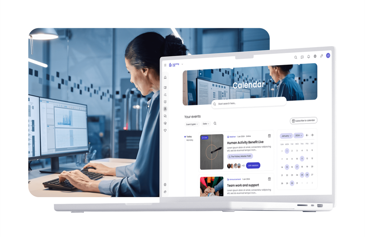 eLearning Platform Features — Learning Lab LMS LXP