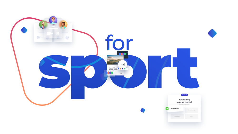 E-learning platform dedicated to sport — LMS for Retail