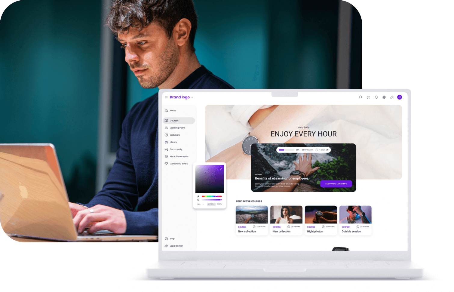 LMS for Software Training — Learning Lab LMS LXP