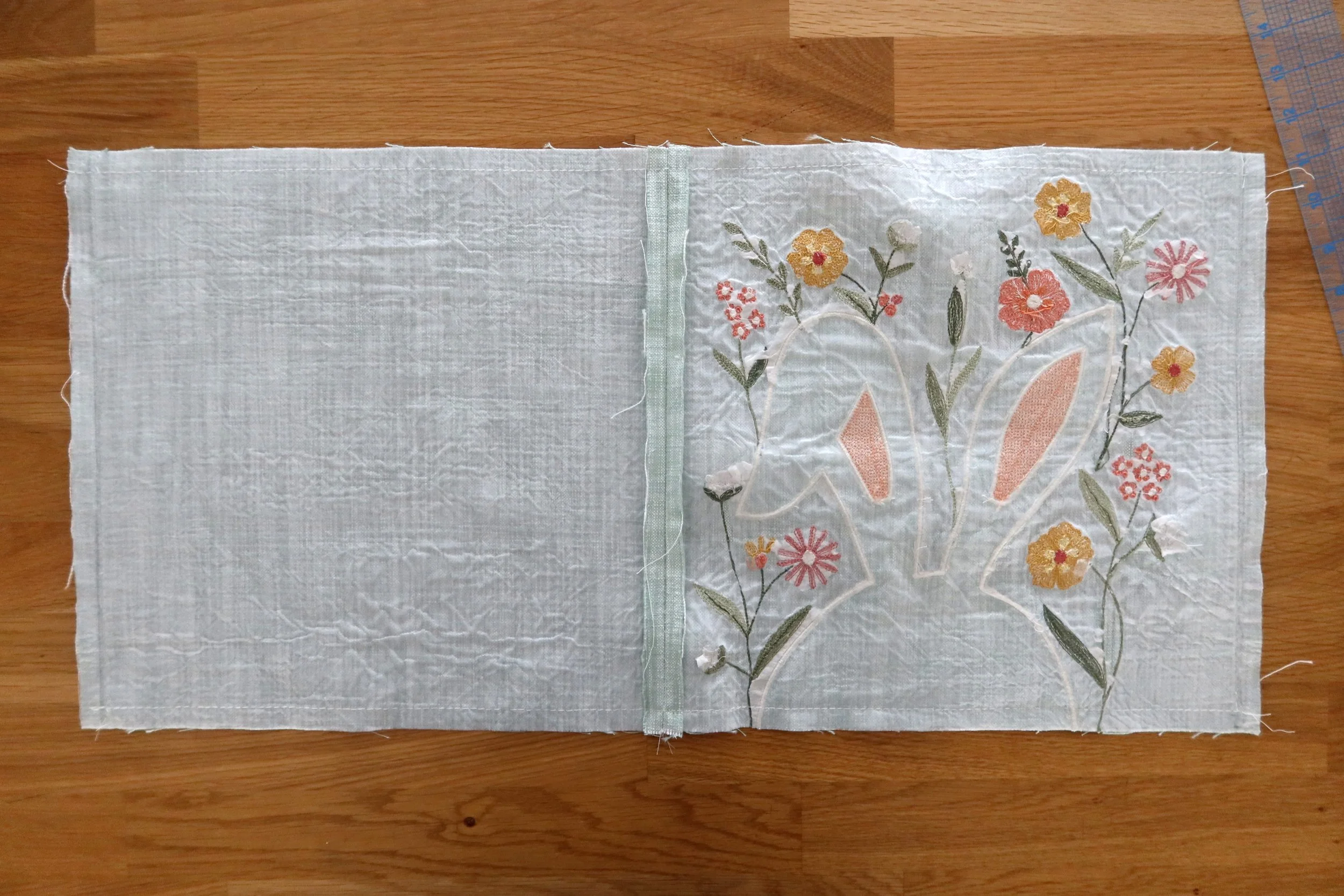DIY Fabric Basket Tutorial - Upcycled Table Runner to Easter Basket ...