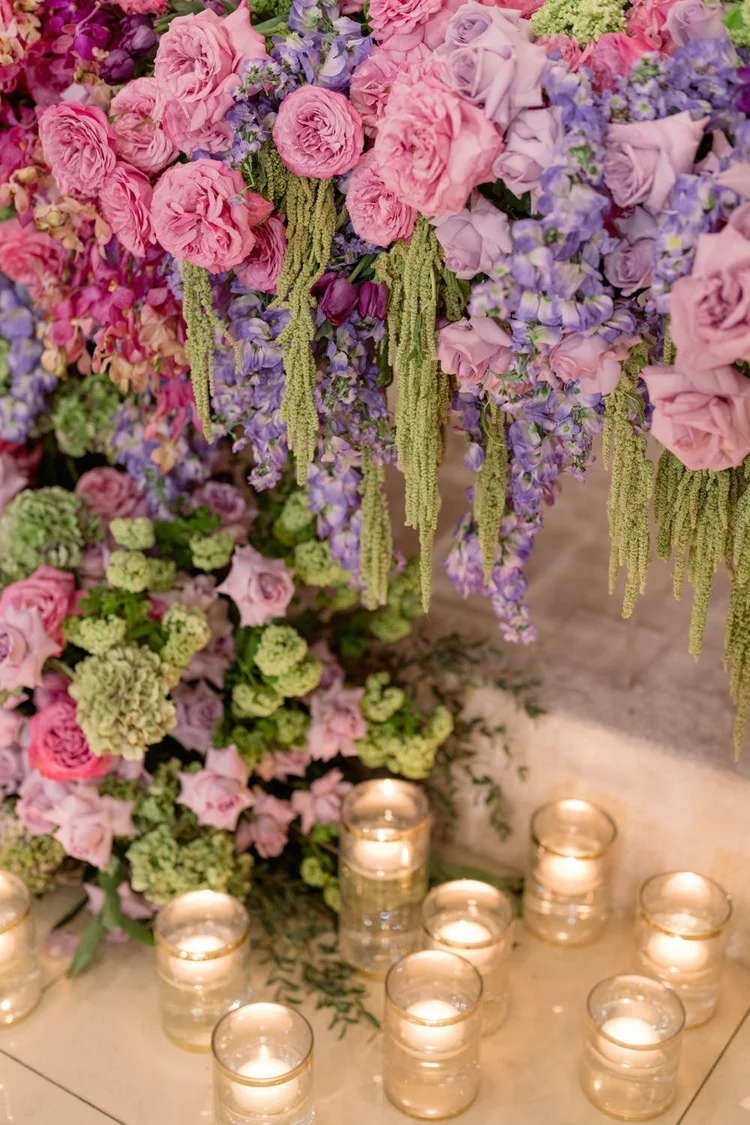 Engagement Party in a Vibrant, Colorful (Indoor) Flower Garden! | Eddie ...