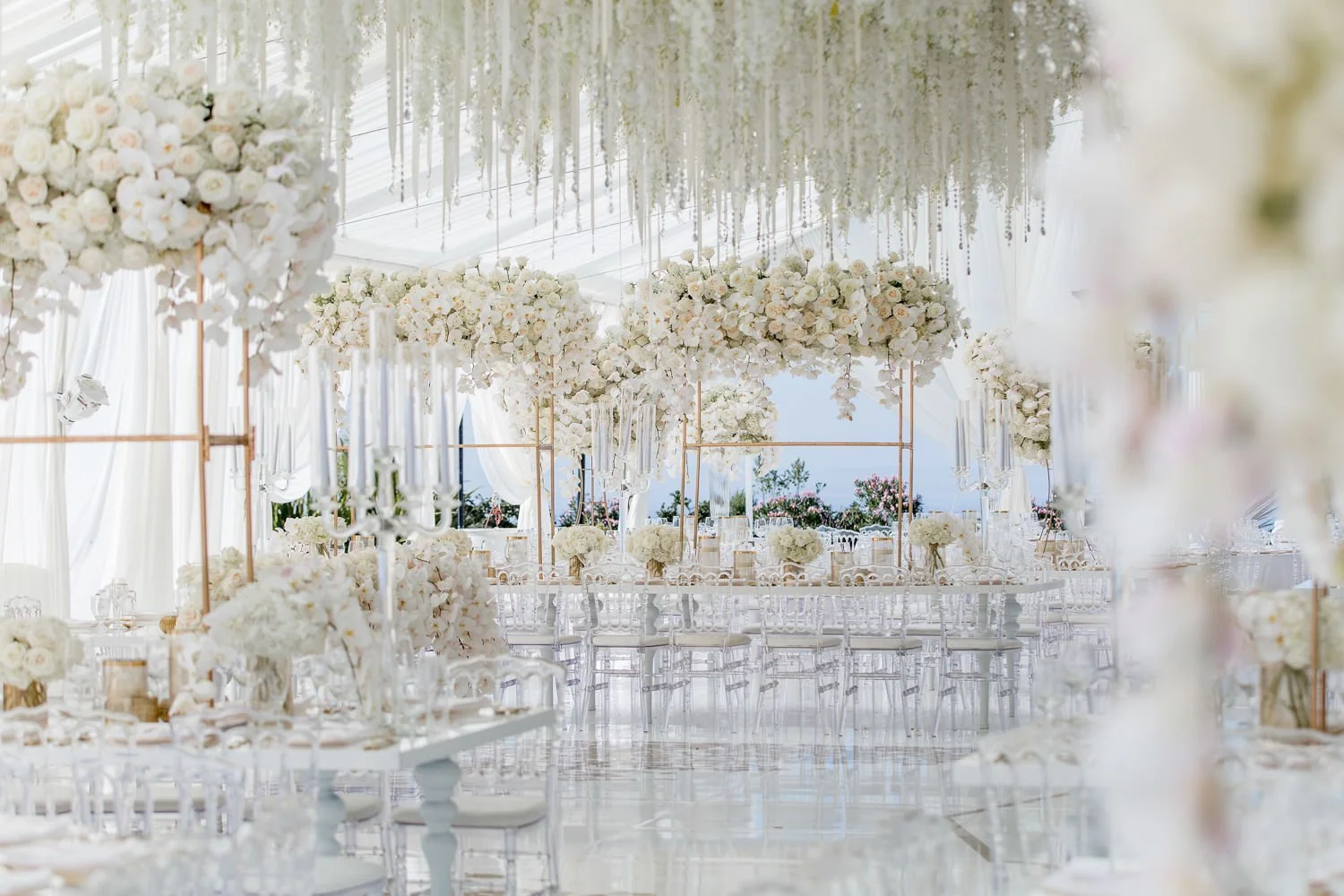 All White Wedding & Party Design: Color Palette Ideas & Inspiration ...