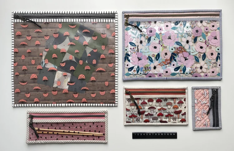VINYL ZIPPER POUCH (new pattern + video) — SOTAK HANDMADE