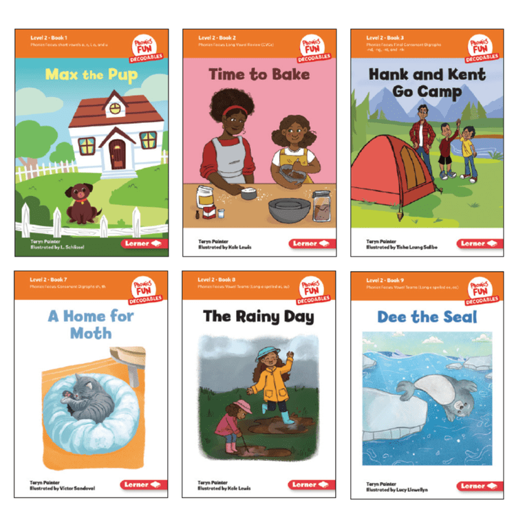 Decodable Books — Lerner Knows Literacy