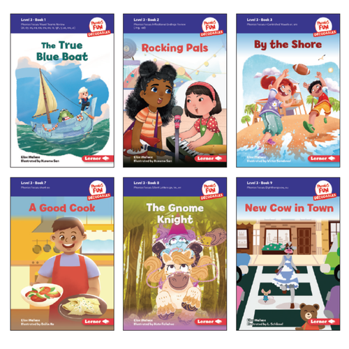 Decodable Books — Lerner Knows Literacy