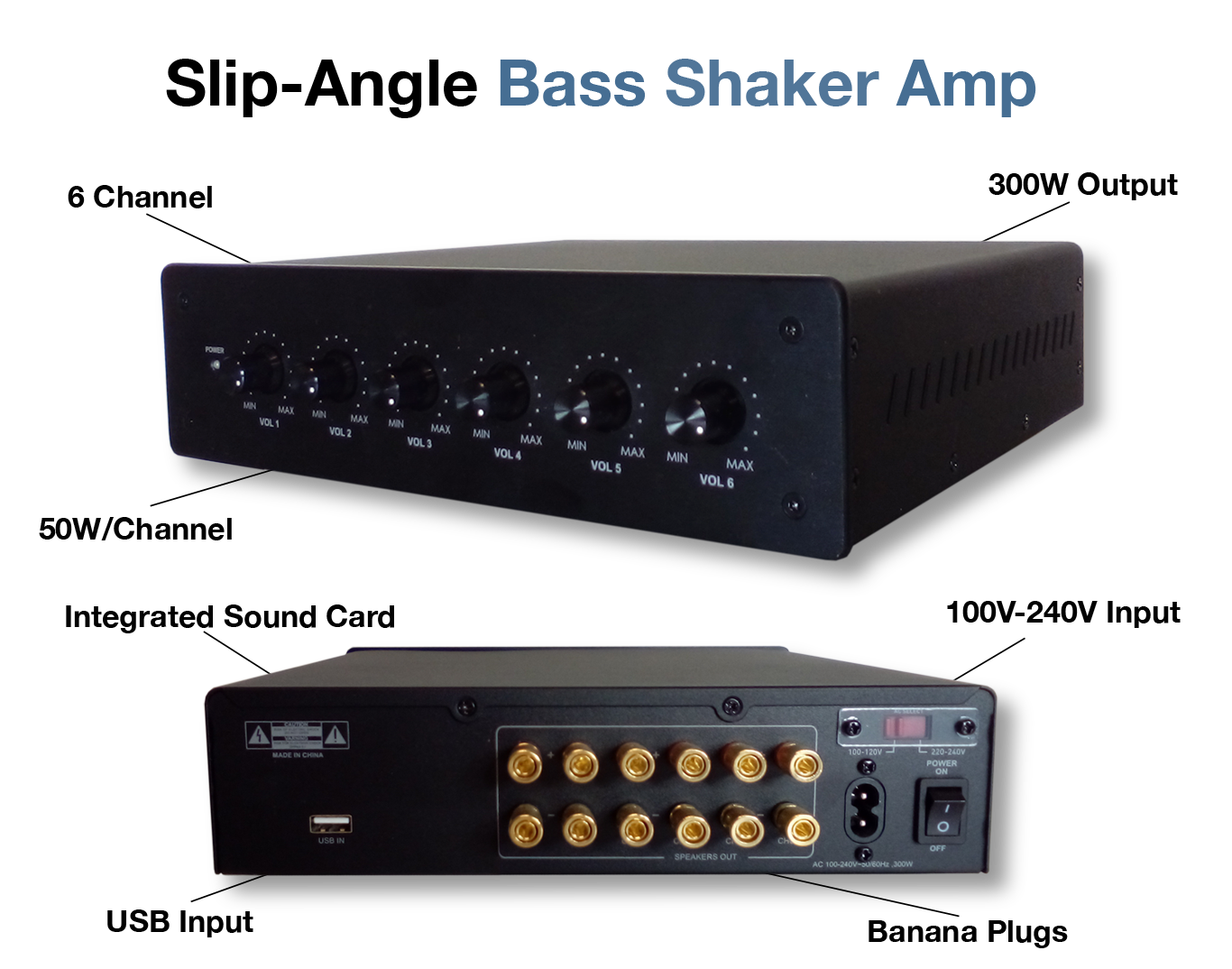 4 Corner Shaker Kit: 300W