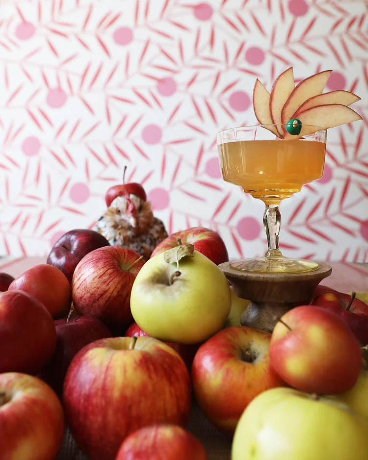 Mulled Maple Apple Daiquiri — Drinking With Chickens- Craft cocktail ...
