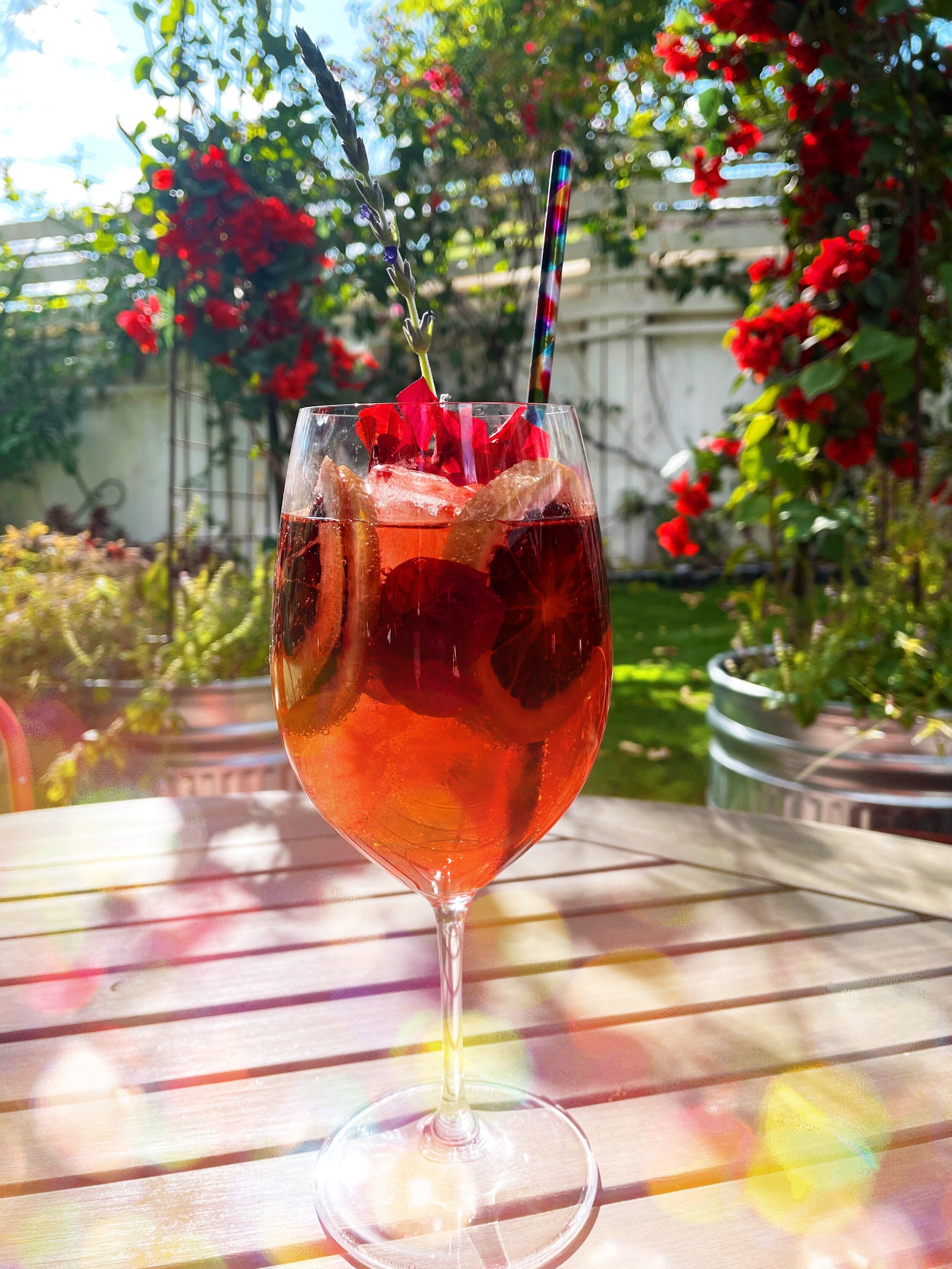 Springtime Spritz — Drinking with Chickens- craft cocktail recipes