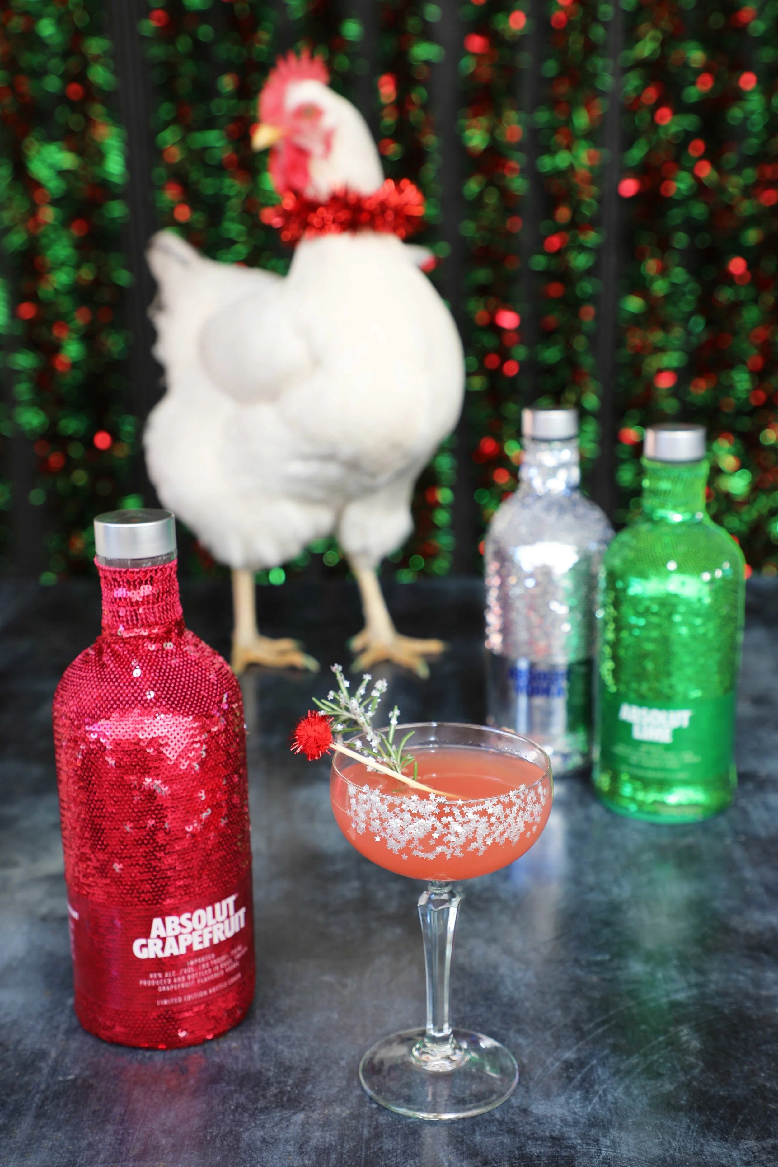 Winter Citrus Grove Sparkler — Drinking with Chickens- craft cocktail ...