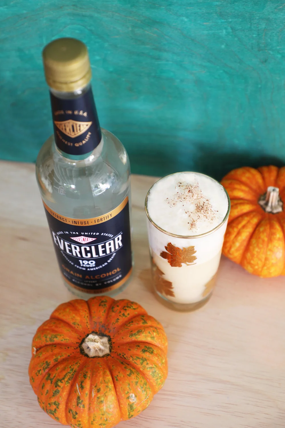 Four Spice Pumpkin Fizz — Drinking with Chickens- craft cocktail recipes