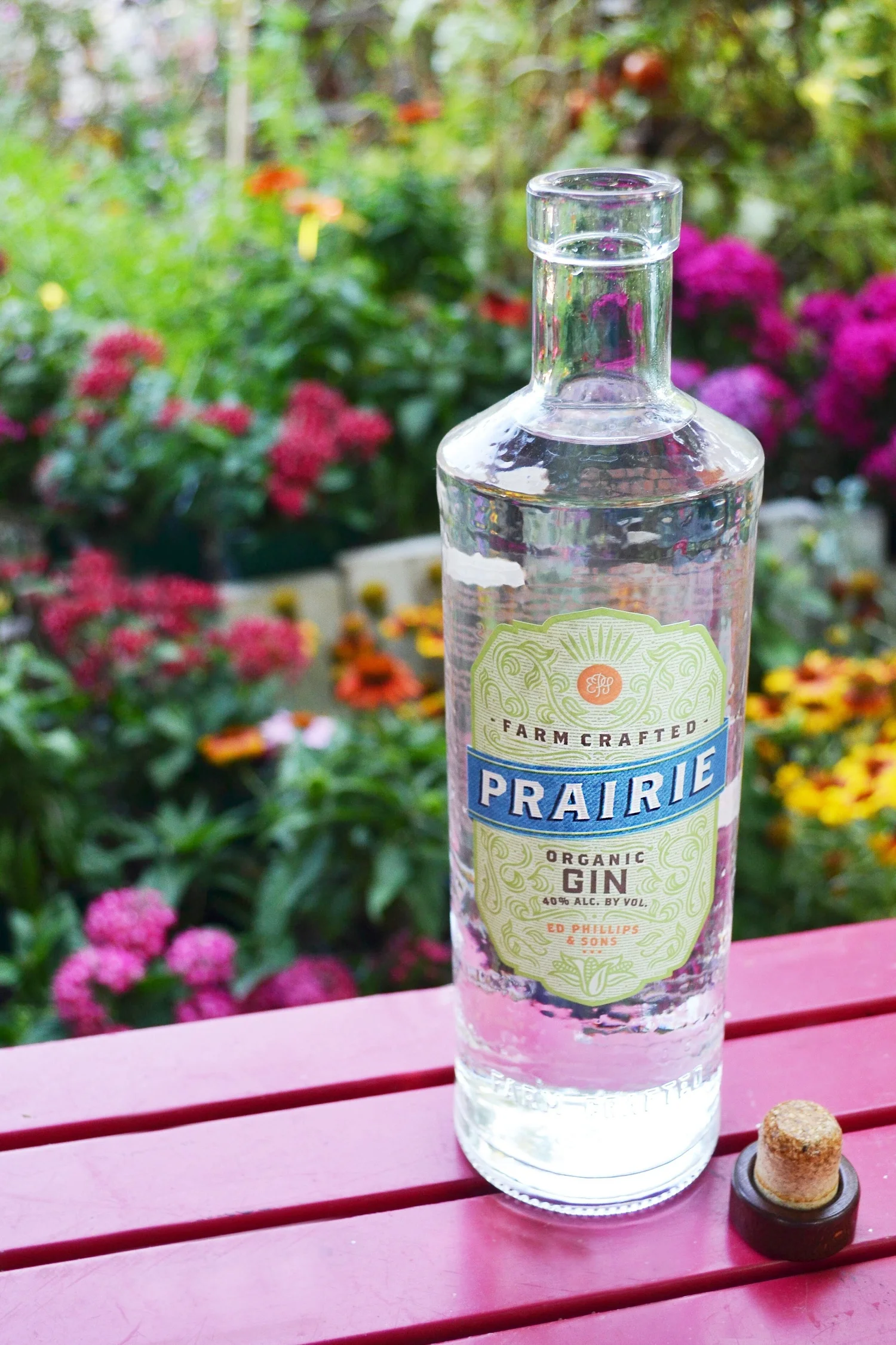 Petal Pink Gin Fizz with Prairie Organic — Drinking with Chickens ...