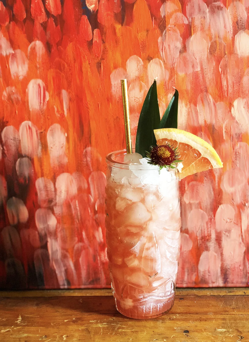 Pink Grapefruit Pineapple Planter's Punch — Drinking with Chickens ...