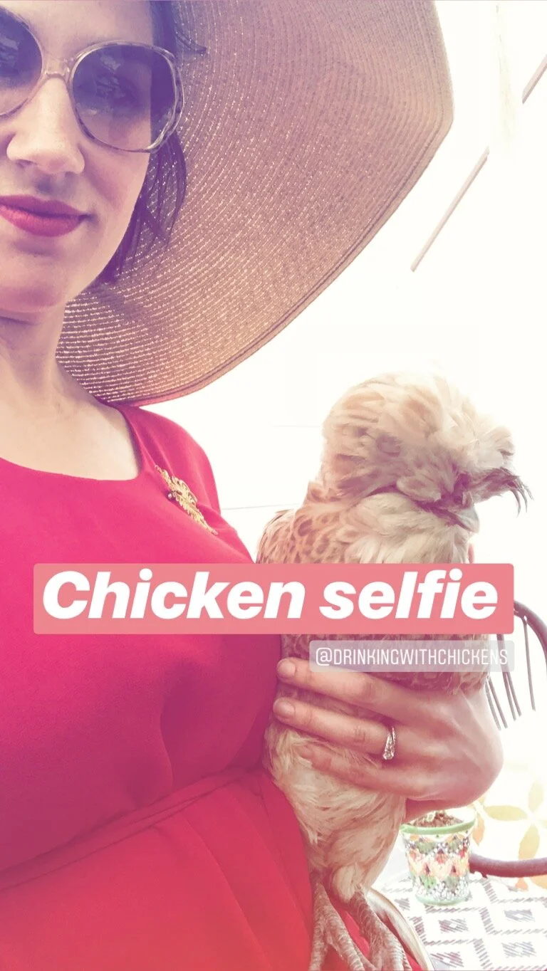 A Boozy Garden Tea Party — Drinking with Chickens- craft cocktail recipes