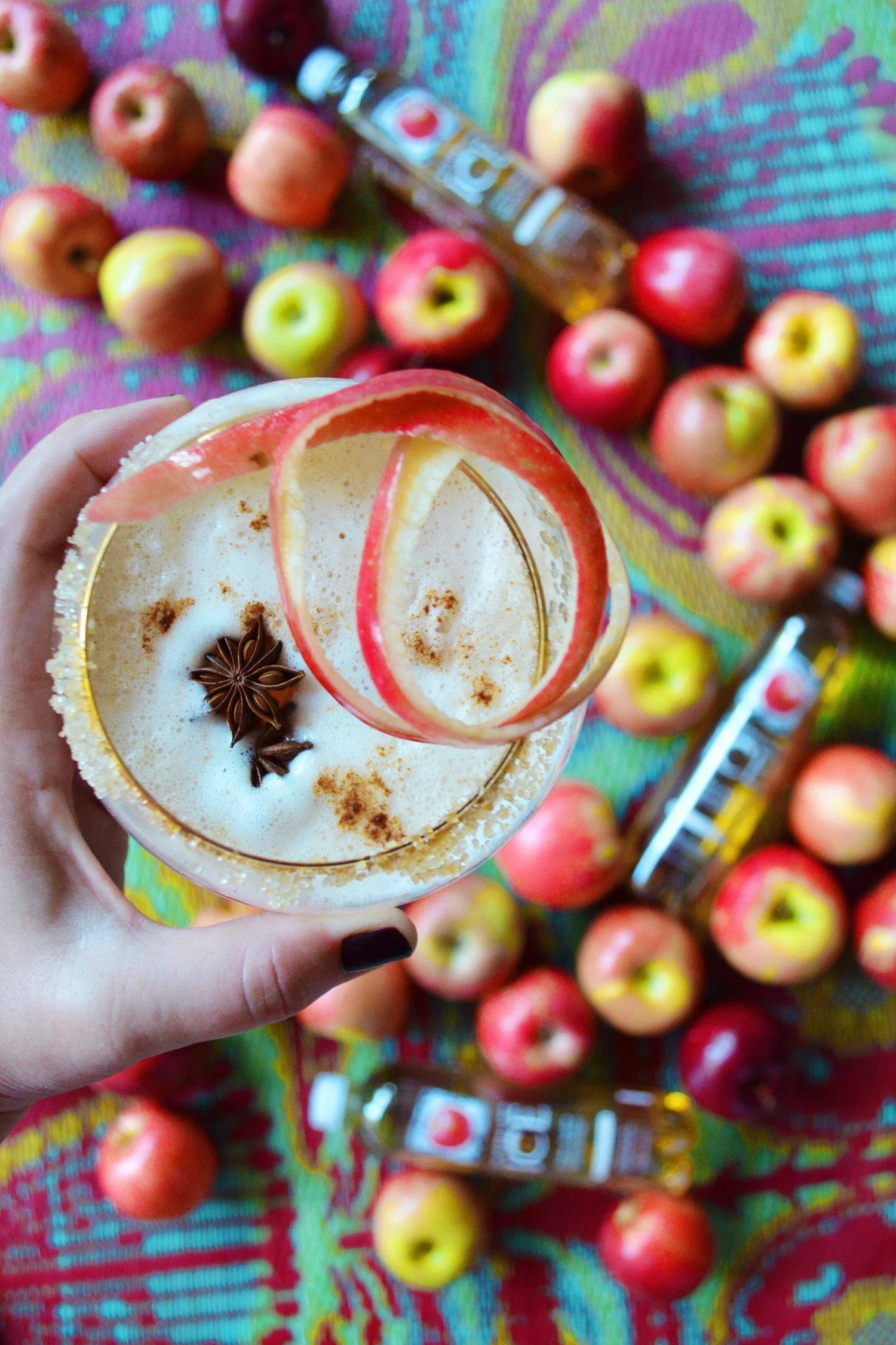 Bourbon Apple Pie Fizz — Drinking with Chickens- craft cocktail recipes