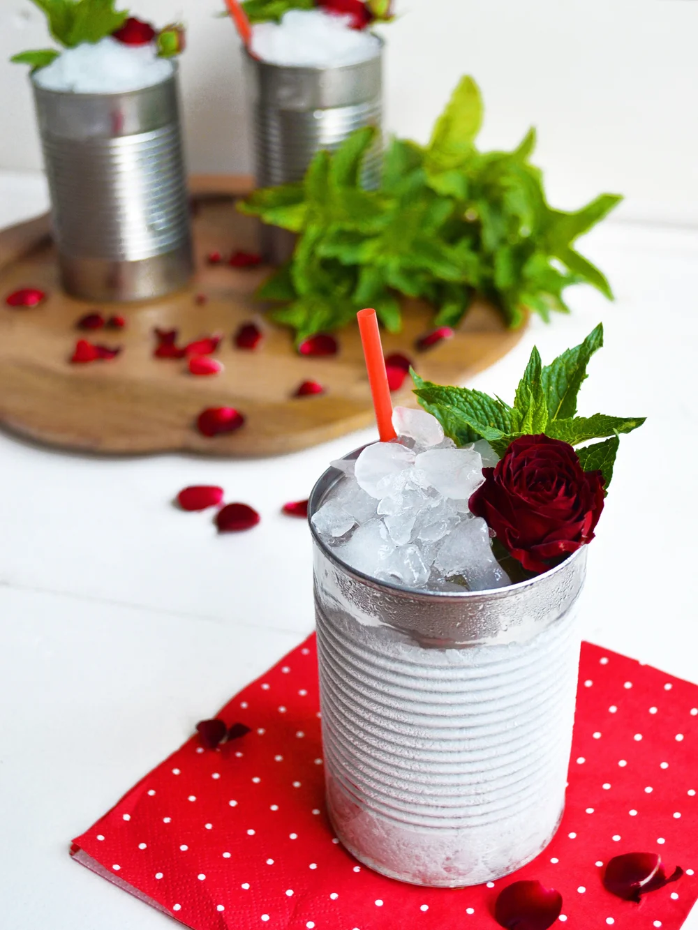 Mint Rose Petal Julep — Drinking with Chickens- craft cocktail recipes