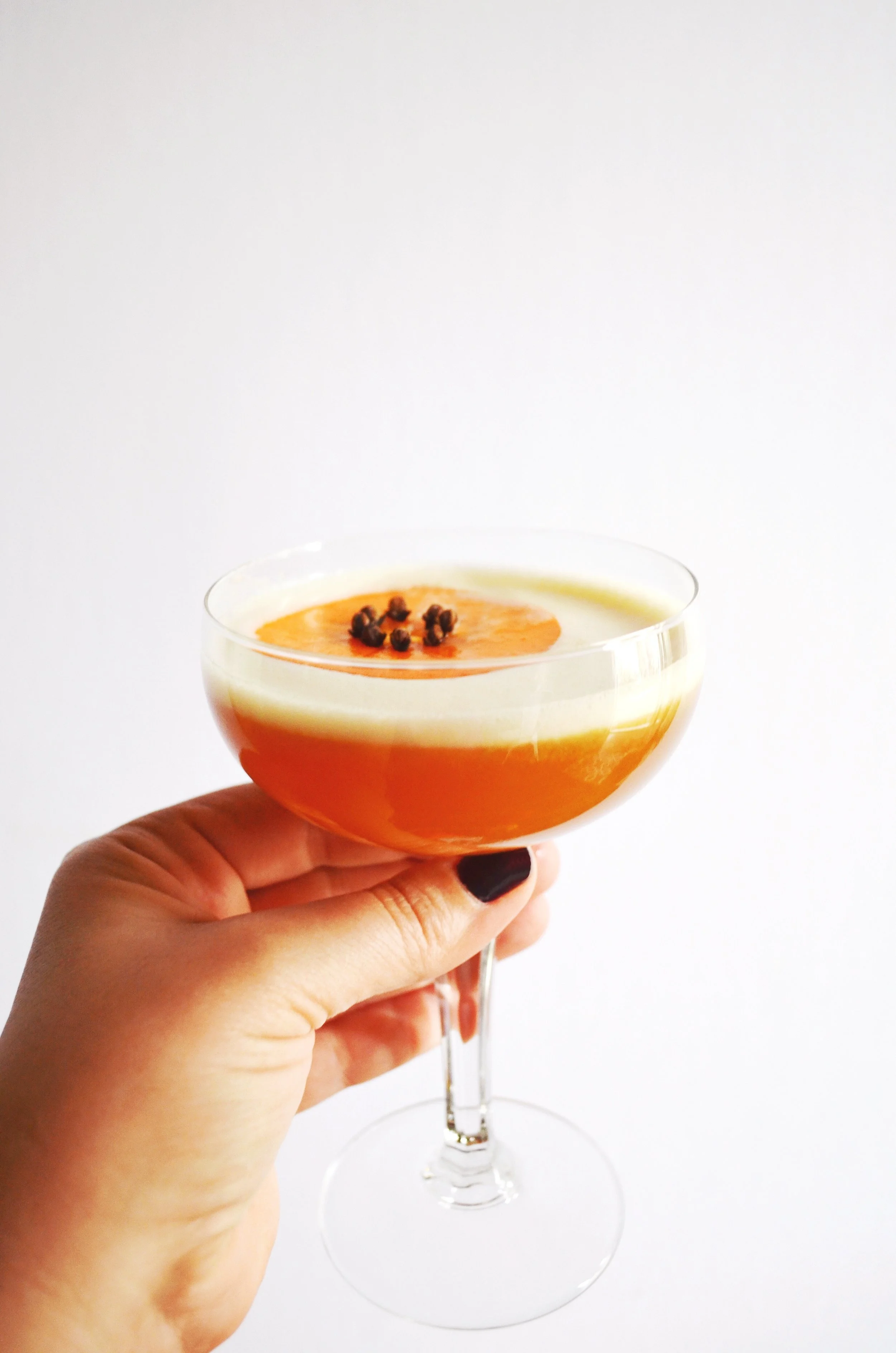 Bourbon Persimmon Amaretto Sour — Drinking with Chickens- craft ...