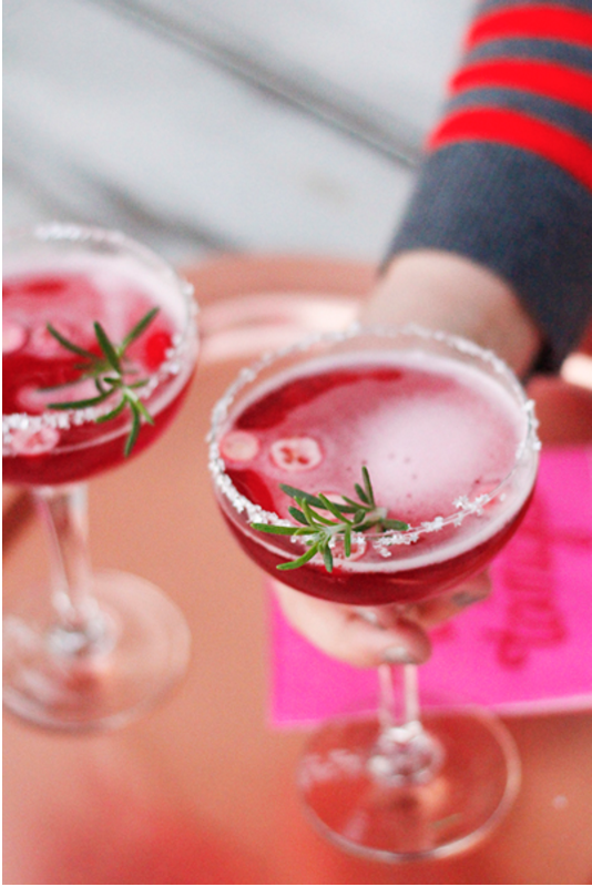 The Very Bright & Merry — Drinking with Chickens- craft cocktail recipes