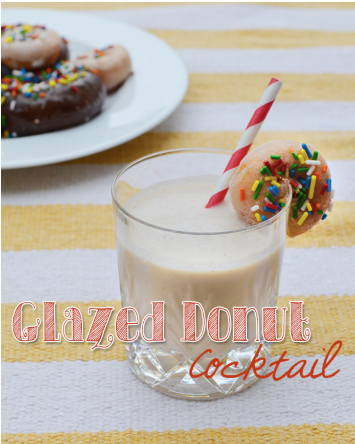 Glazed Donut Cocktail — Drinking with Chickens- craft cocktail recipes