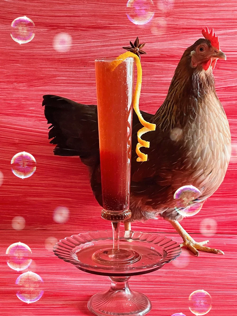 Sparkling Mulled Spice Punch — Drinking with Chickens- craft cocktail ...