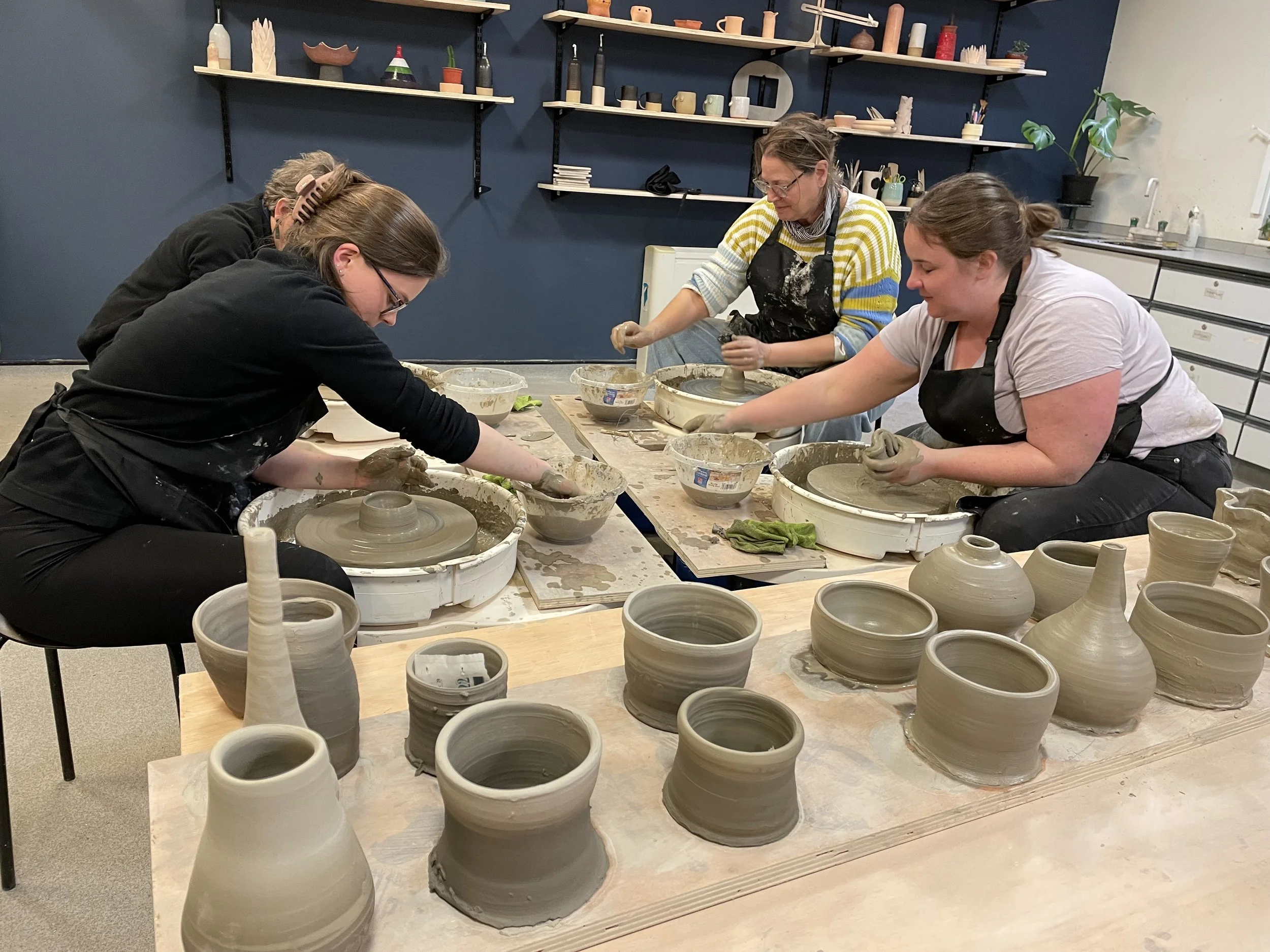 Pottery Classes & Shop - All items are hand made on the wheel