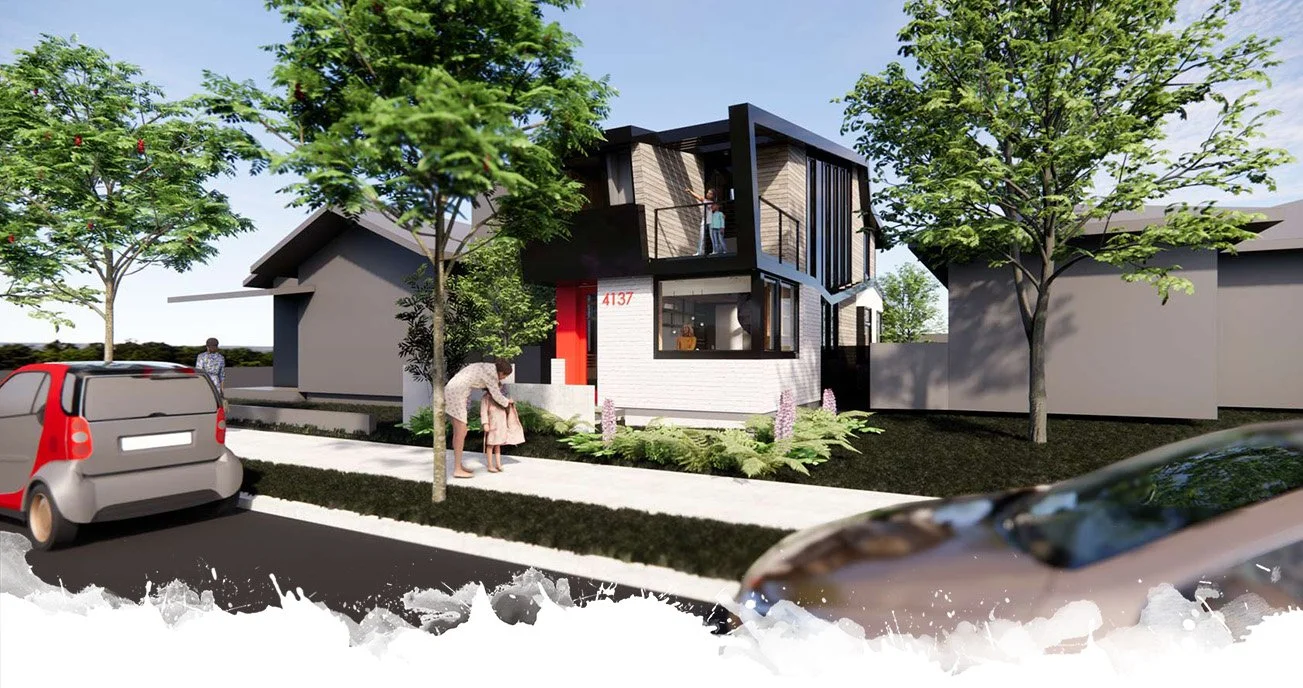 SMALL MODERN HOUSE // NEW RESIDENCE / URBAN INFILL — Ink Built