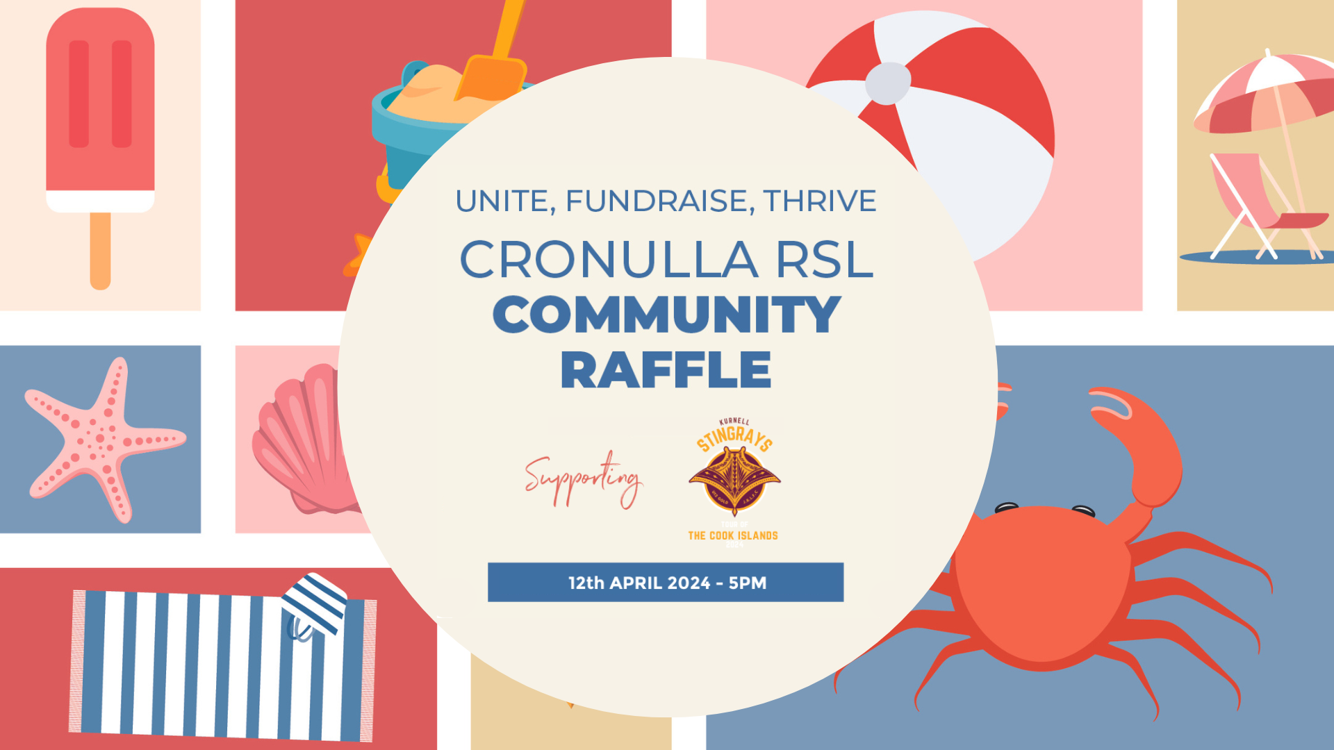 Kurnell Stingrays Raffle @ Cronulla RSL - Friday 12th April — Cronulla RSL Community