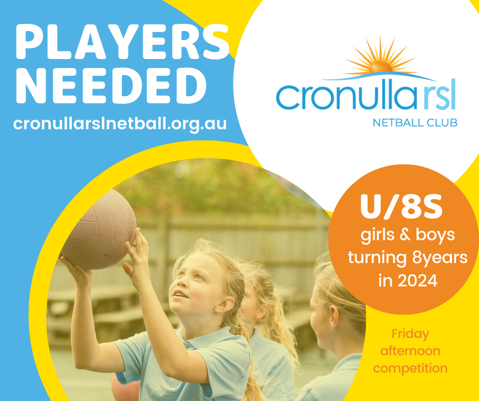 Cronulla RSL Netball Club 2024 Season — Cronulla RSL Community