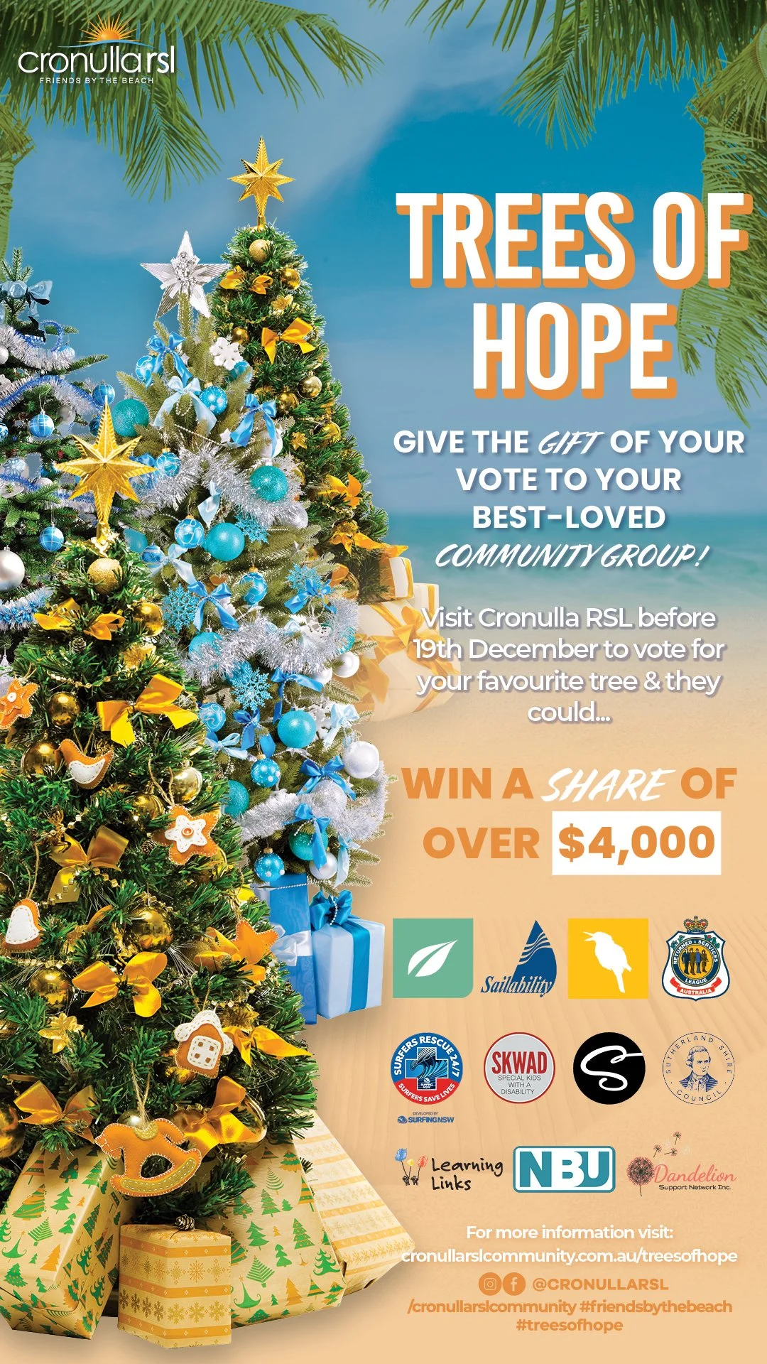 RSVP for Trees of Hope — Cronulla RSL Community