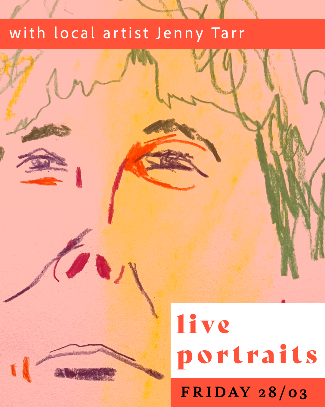 Live Portraiture — Jenny Tarr