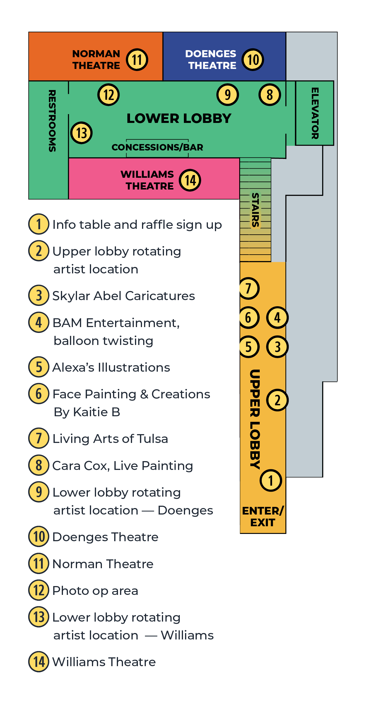 Orbit Arts Festival — Tulsa Performing Arts Center
