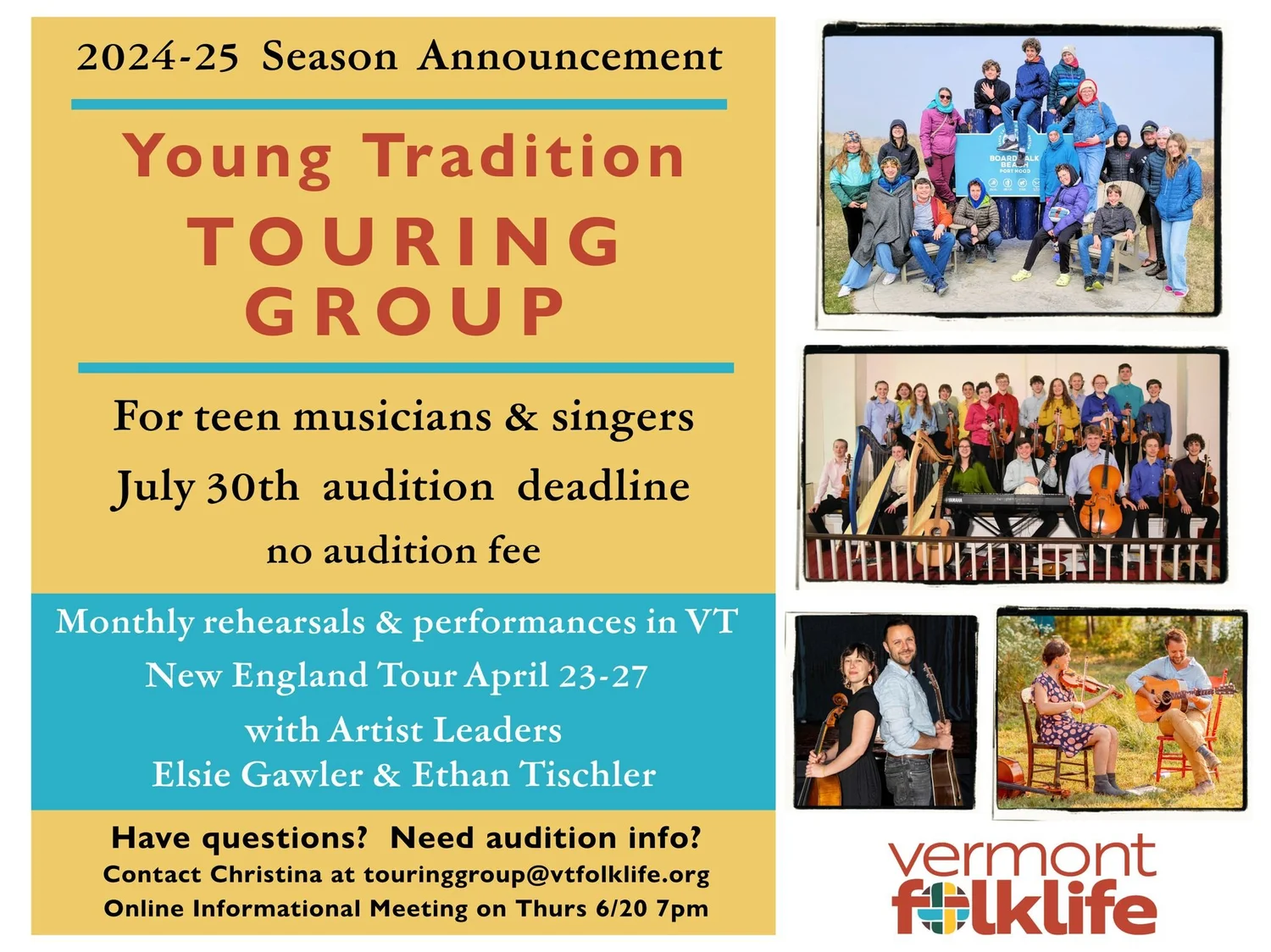 Touring Group — Vermont Folklife