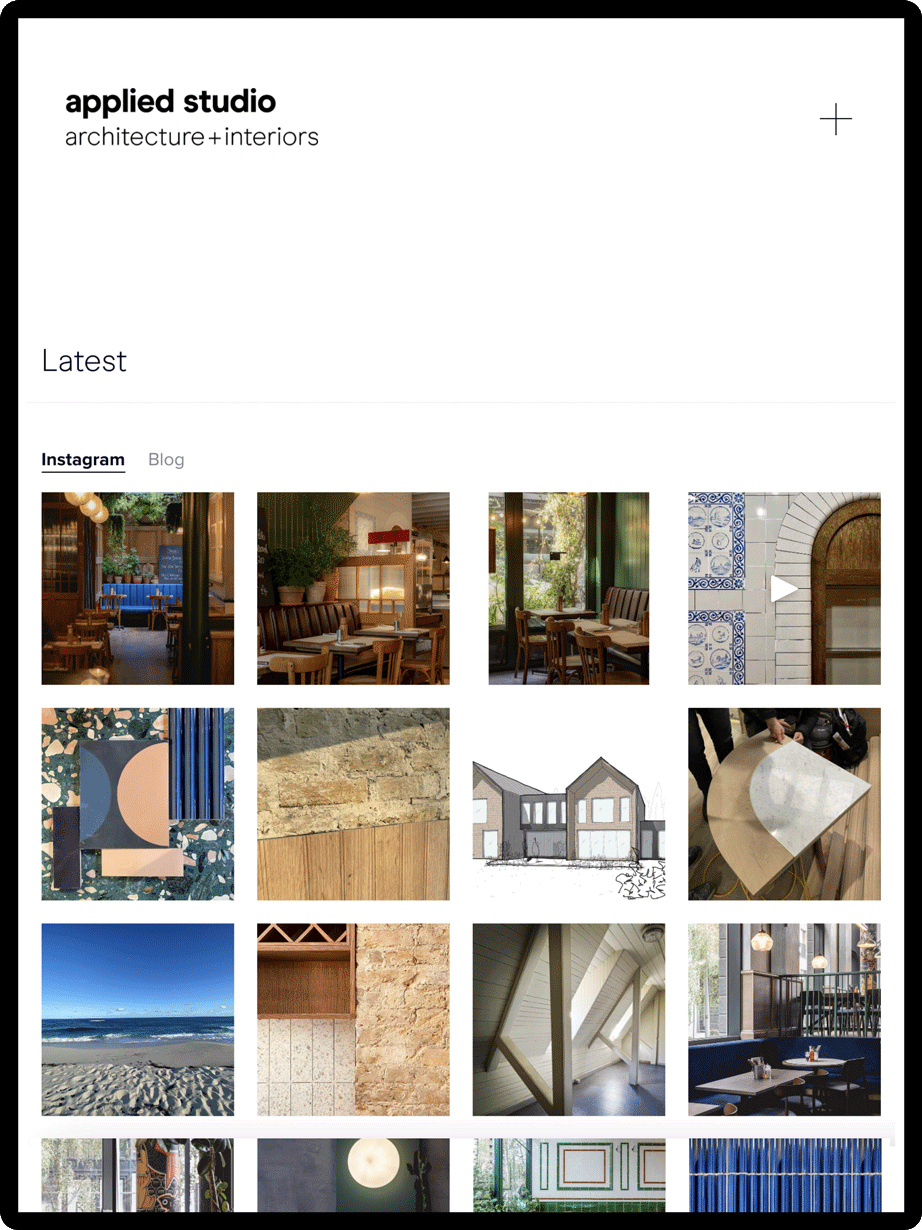 Squarespace Website Designer for Applied Studio Architects | Architects Squarespace Website ...