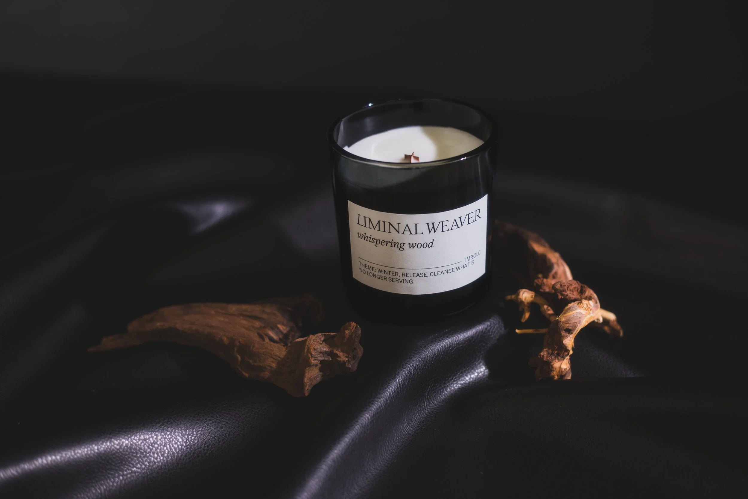 Luxury Ritual Candle Line — Liminal Weaver