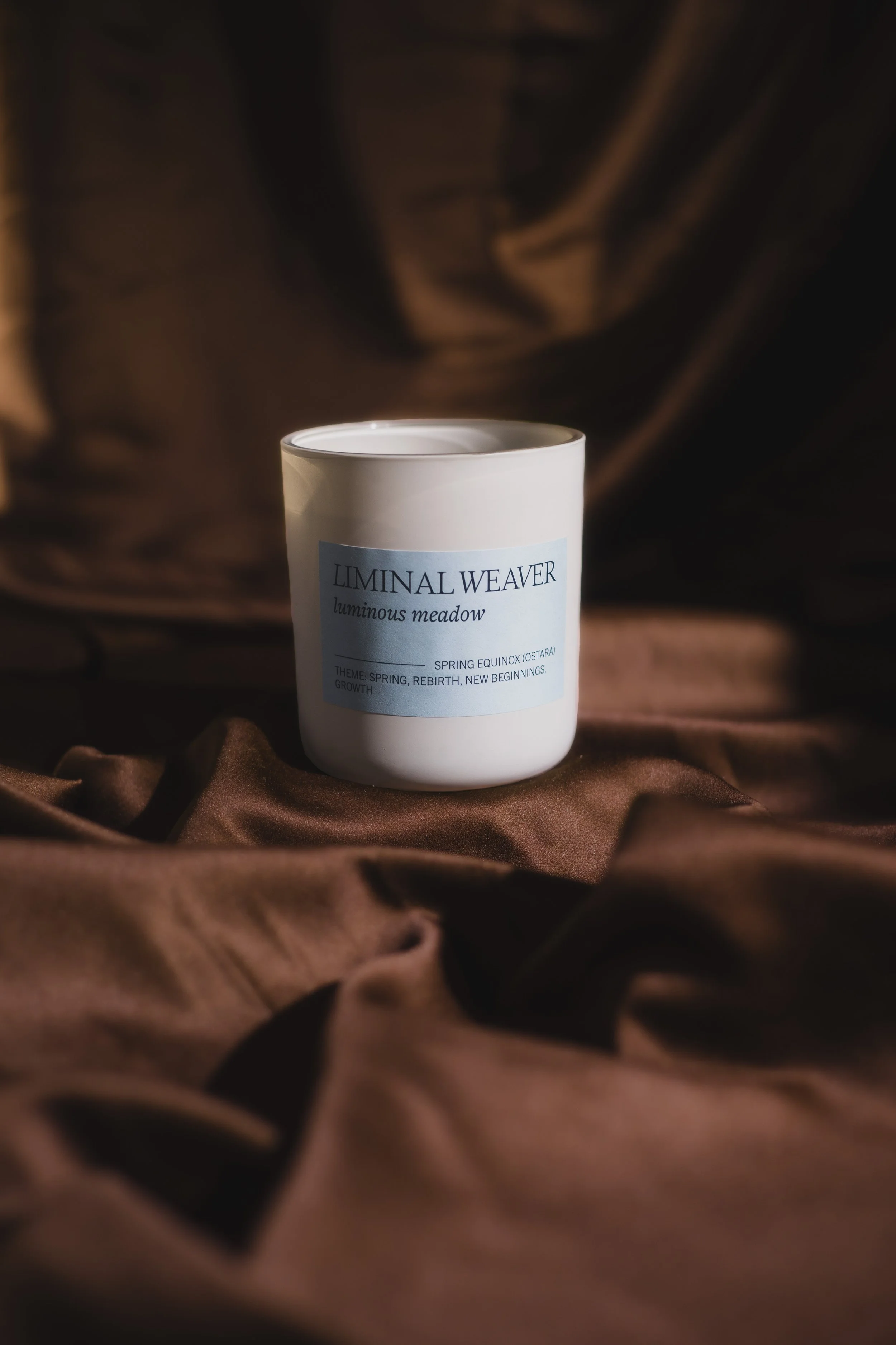 Luxury Ritual Candle Line — Liminal Weaver