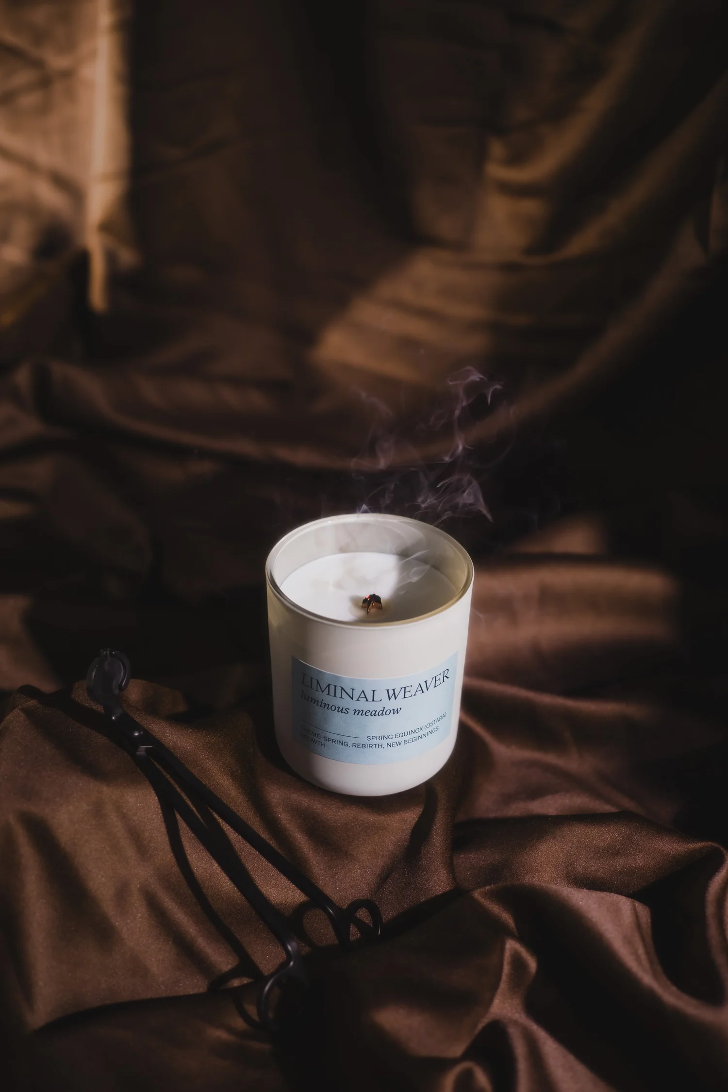 Luxury Ritual Candle Line — Liminal Weaver