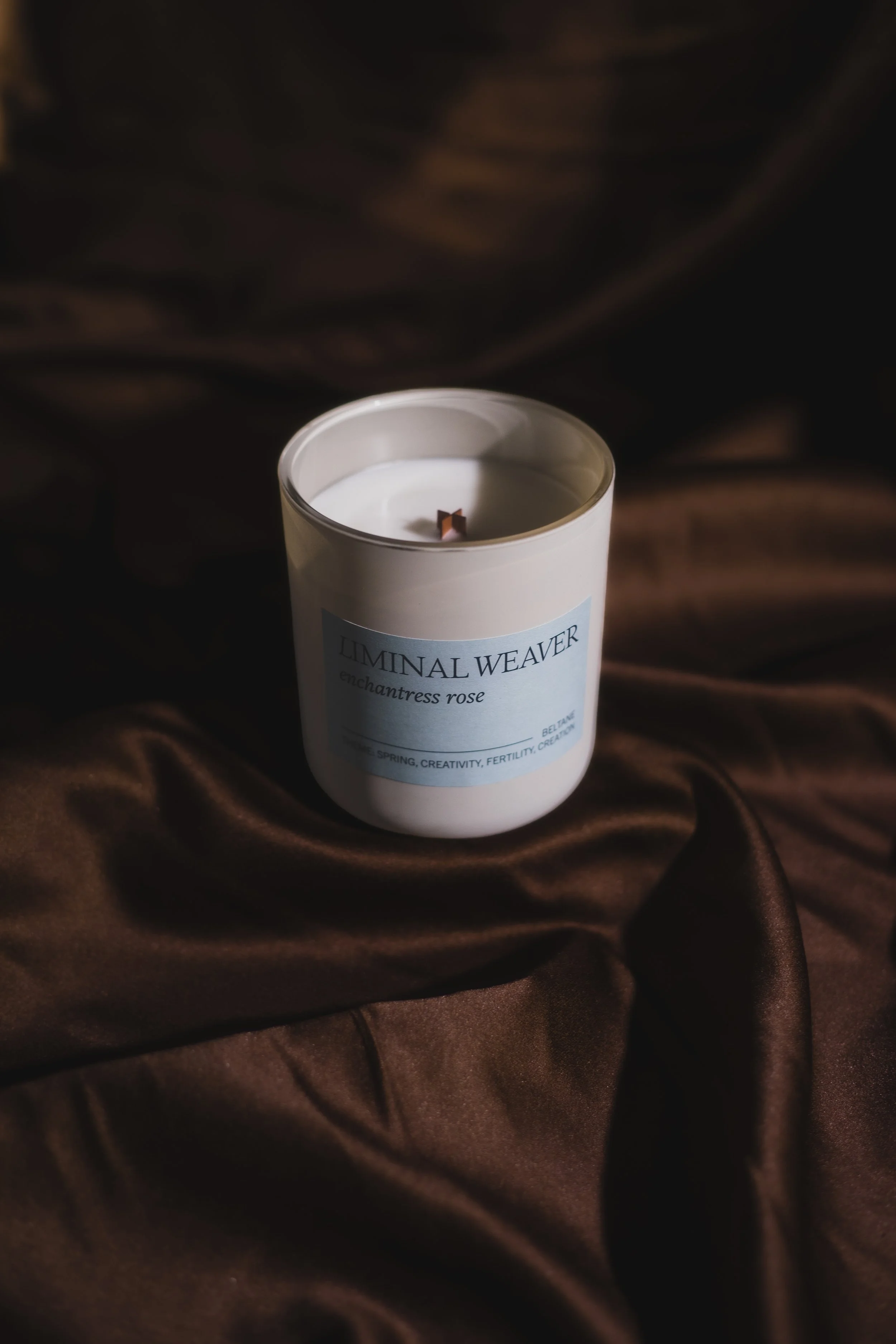 Luxury Ritual Candle Line — Liminal Weaver
