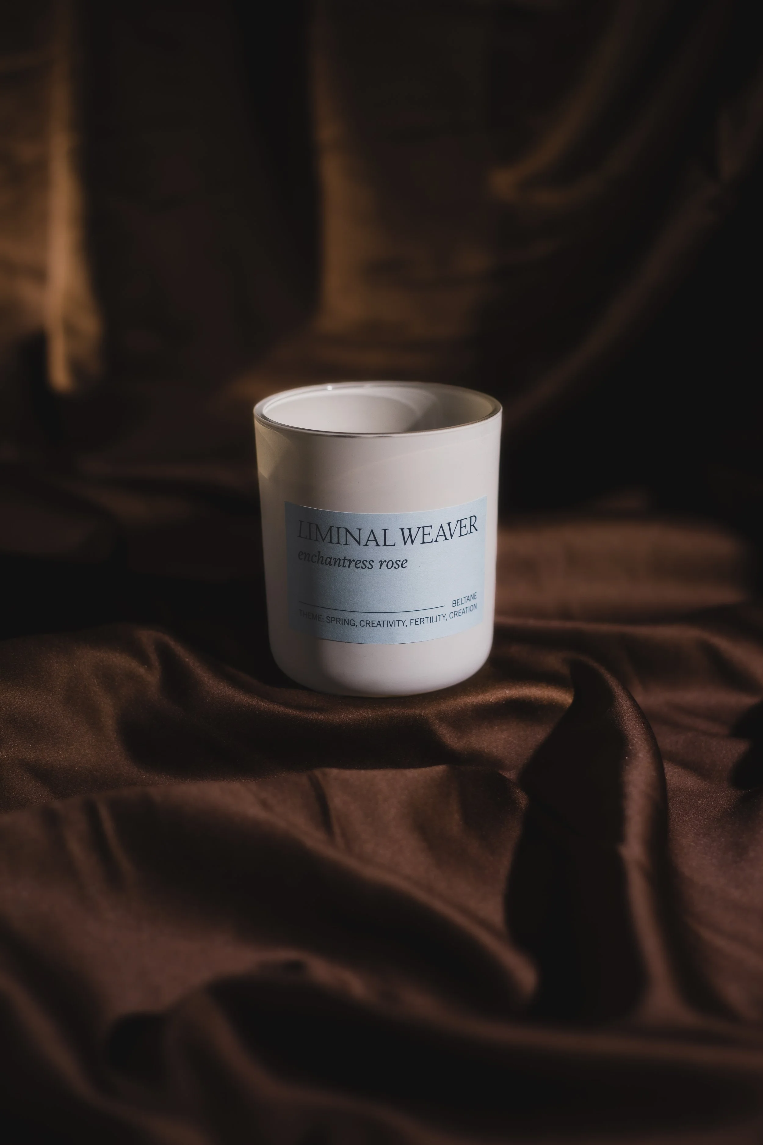 Luxury Ritual Candle Line — Liminal Weaver