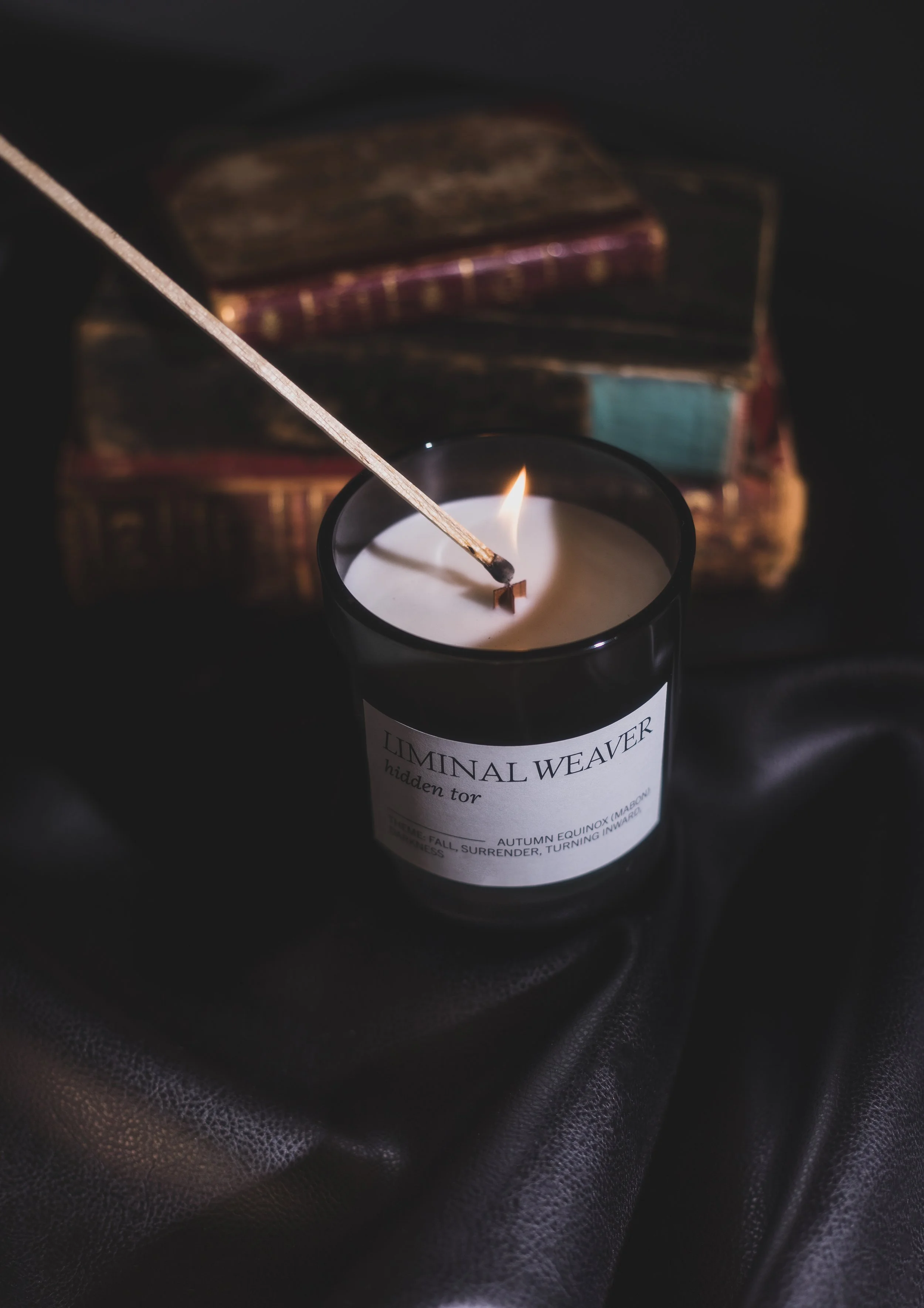 Luxury Ritual Candle Line — Liminal Weaver