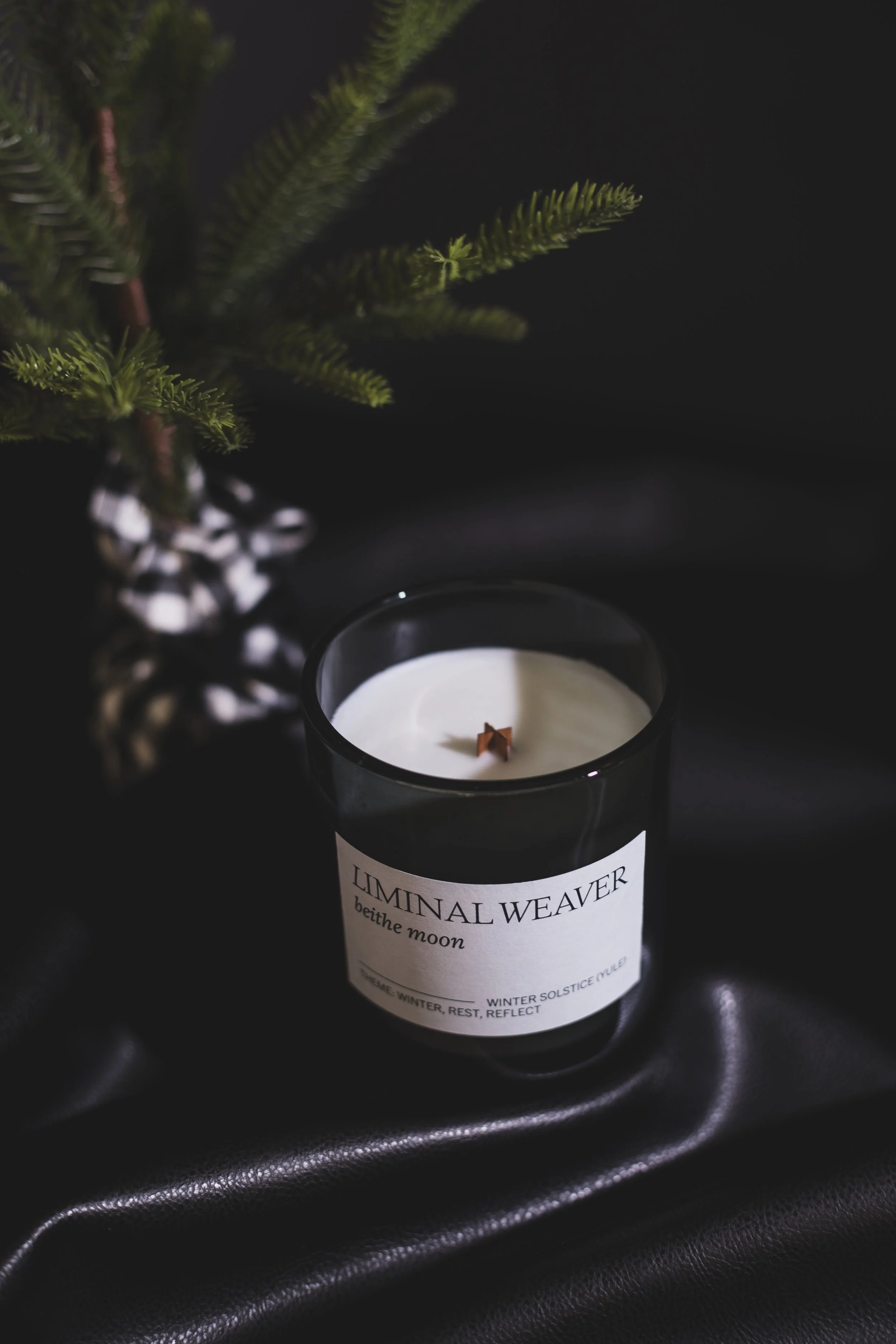 Luxury Ritual Candle Line — Liminal Weaver
