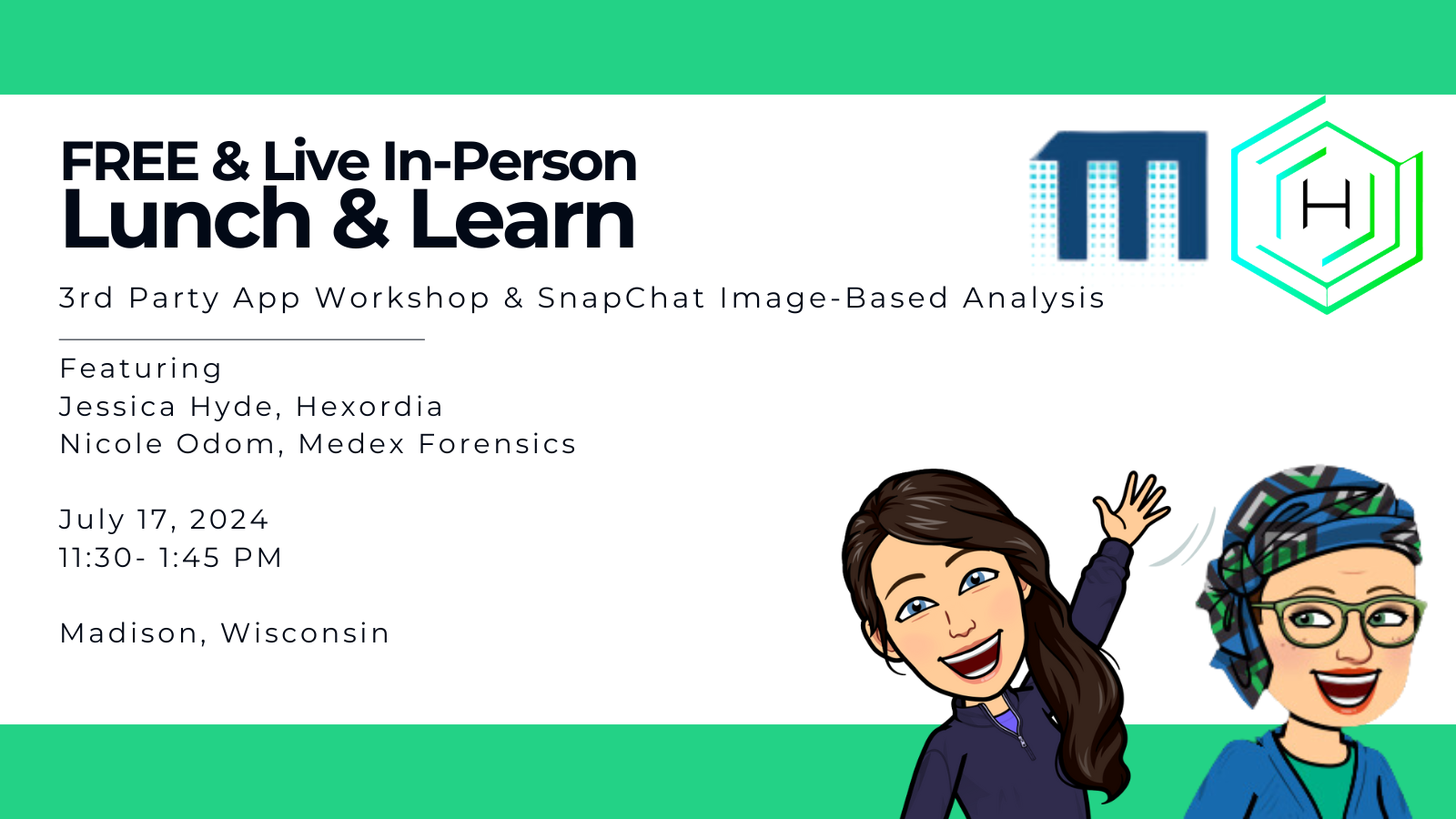 Lunch & Learn @ Madison, WI — Hexordia