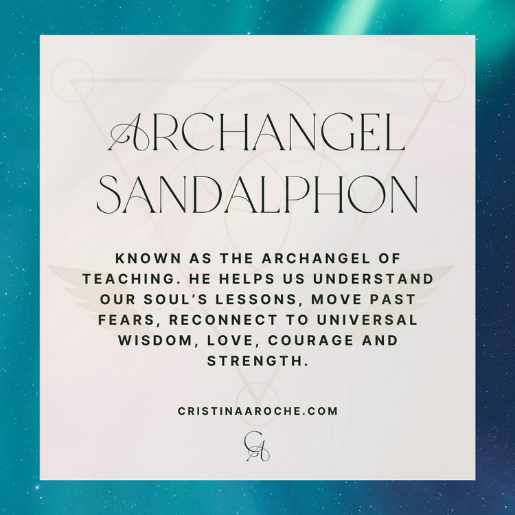 Archangel Sandalphon — Cristina Aroche