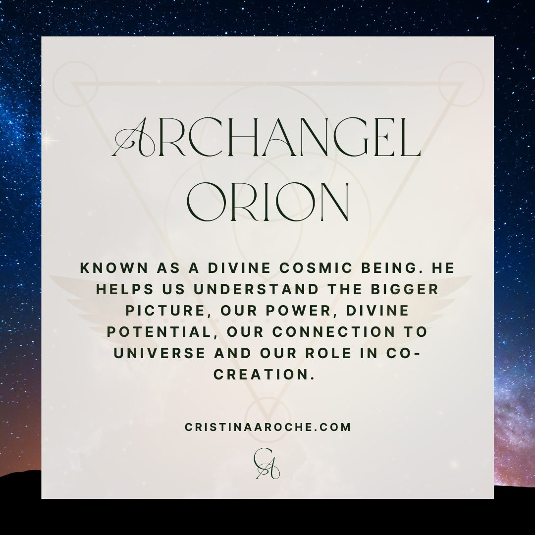Archangel Orion — Cristina Aroche