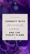 Archangel Zadkiel & Working with Violet Flame Energy — Cristina Aroche